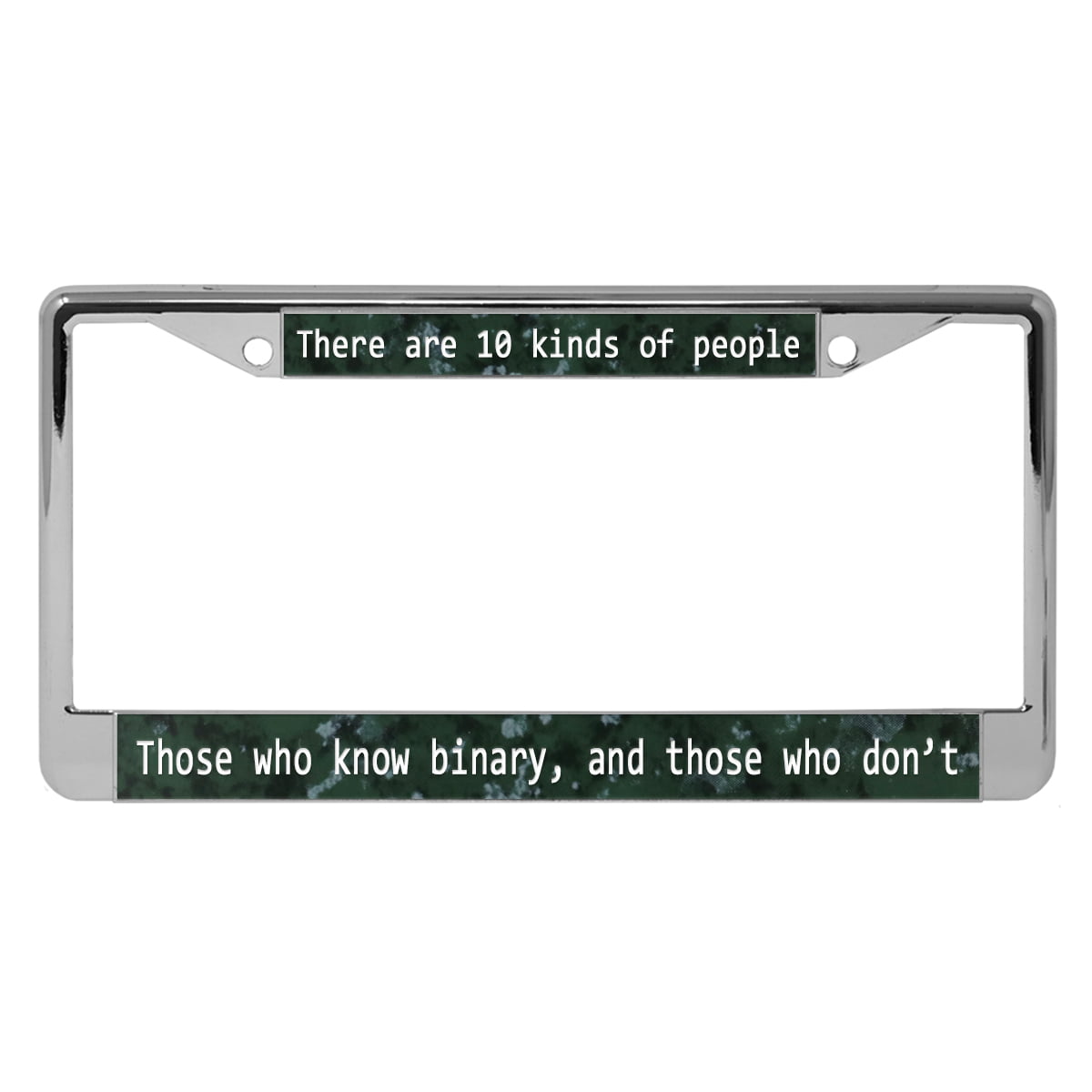 Standard Customized License Plate Frames | Name At A Glance