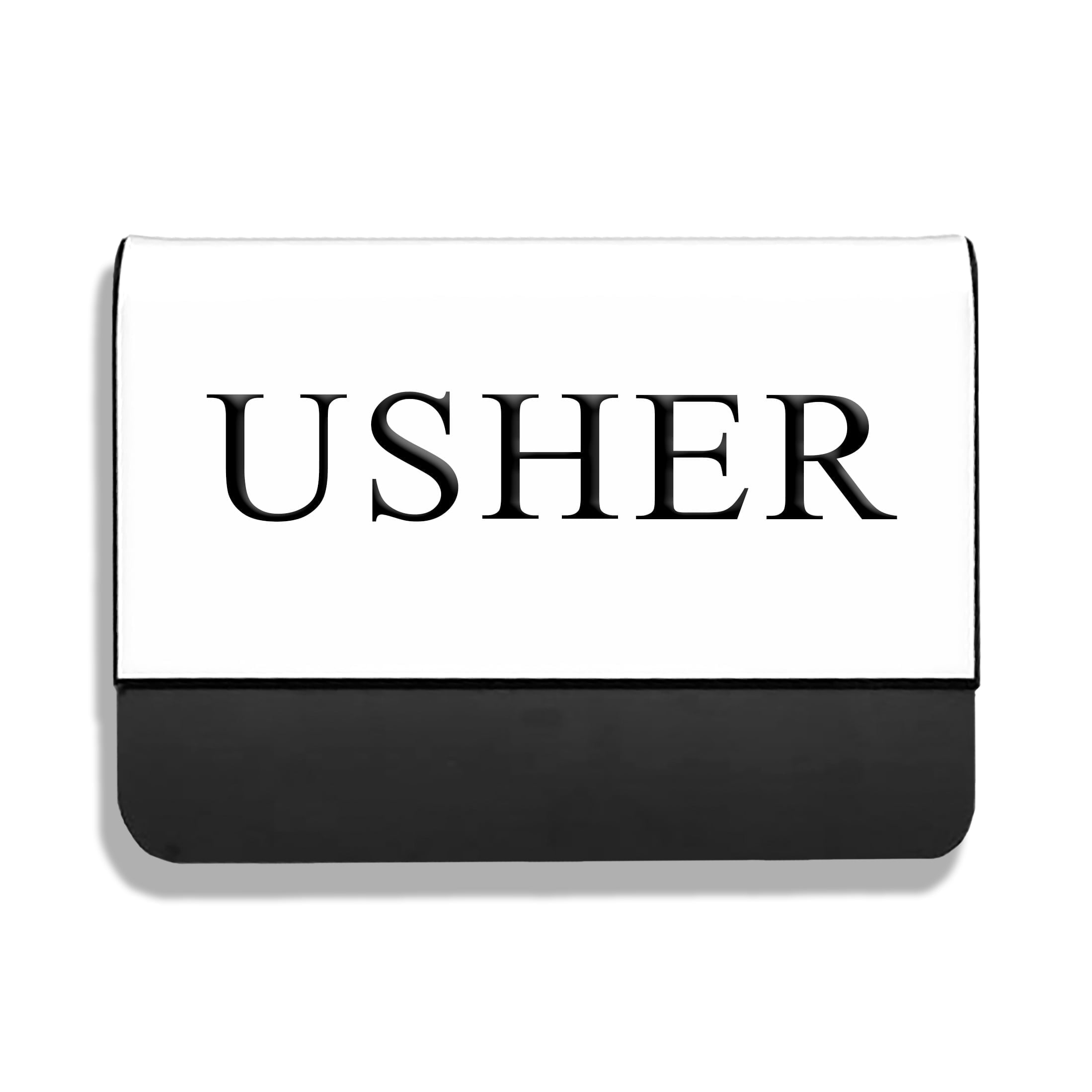 USHER Pocket Name Tags | Name At A Glance